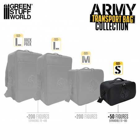 Miniatures Carry Case S | Army Transport Bag - Small - GSW