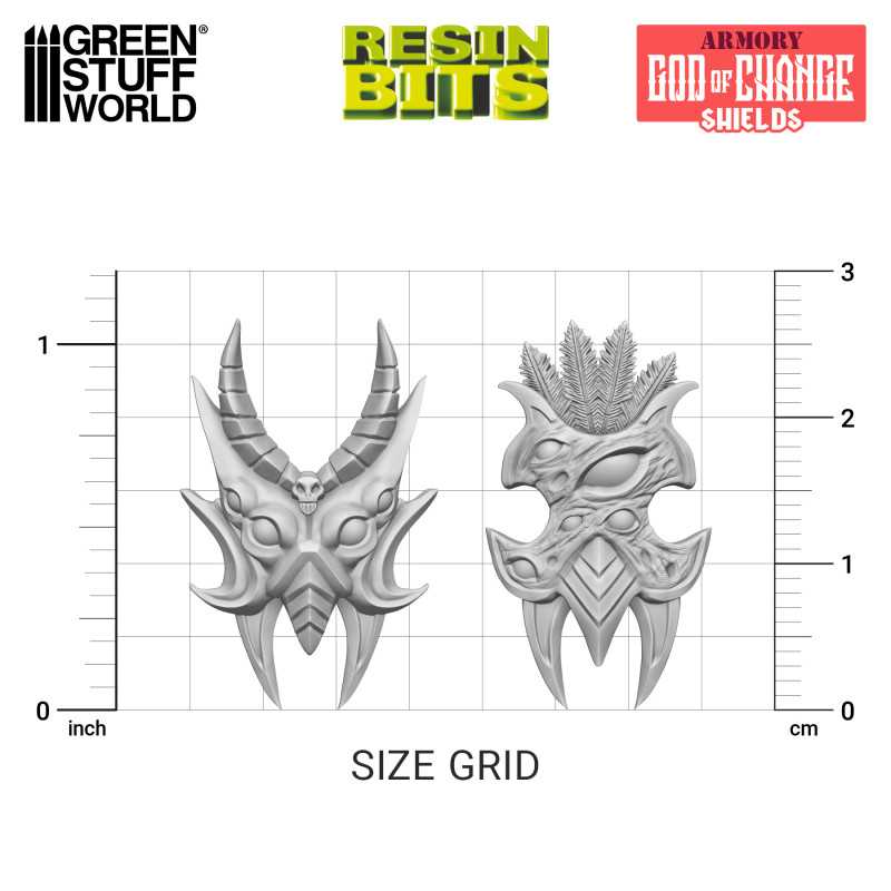 Gott der Veränderung Schilde 1:48 - GSW