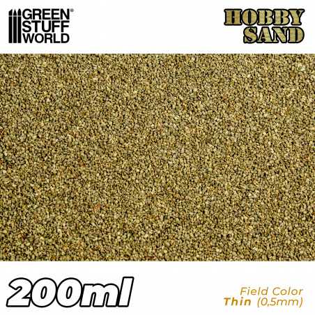 Home Scenery and Resin Hobby Sand Thin Hobby Sand - Field Sand 200ml