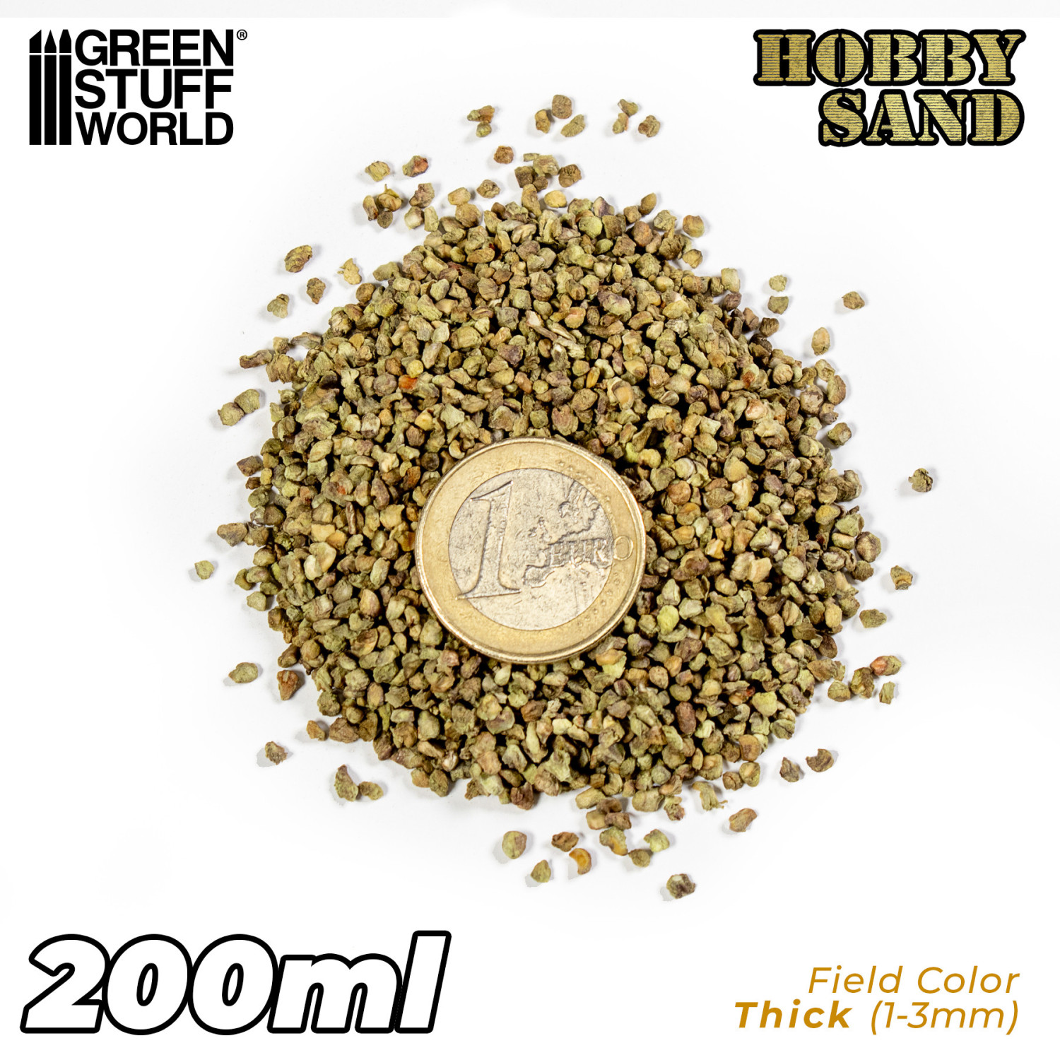 Thick Hobby Sand - Field Sand 200ml - GSW