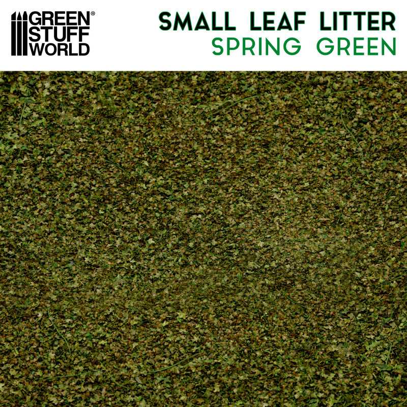 Small Leaf Litter - Spring Green - GSW