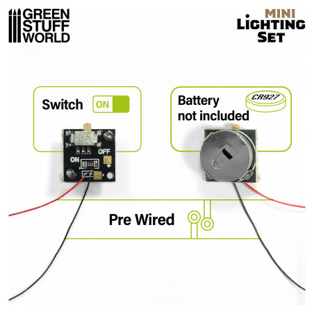 Mini lighting Set With switch - GSW