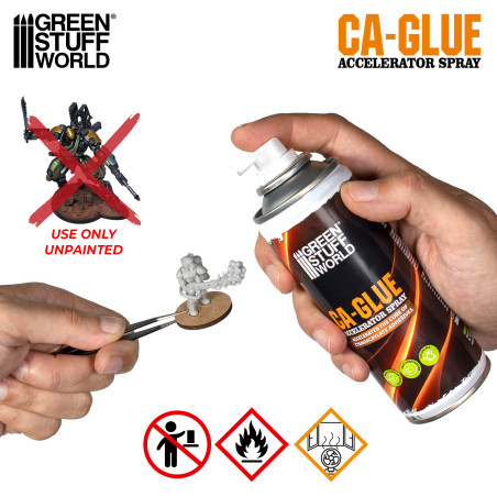 CA Glue Accelerator Spray | Activator Spray for Super Glue - GSW