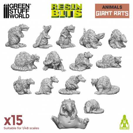 GIANT RATS Resin Set 1:48 - GSW