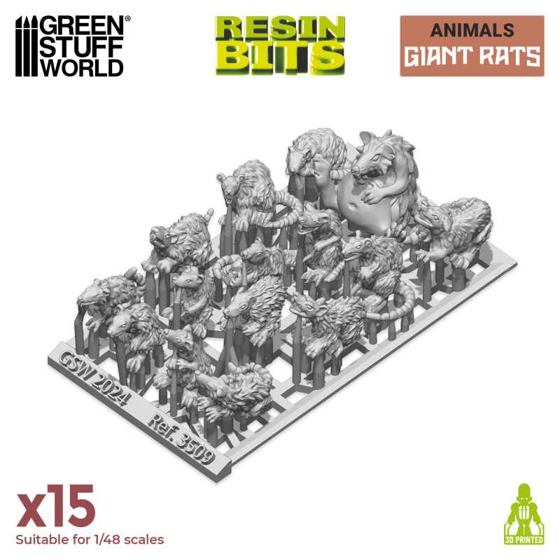 GIANT RATS Resin Set 1:48 - GSW