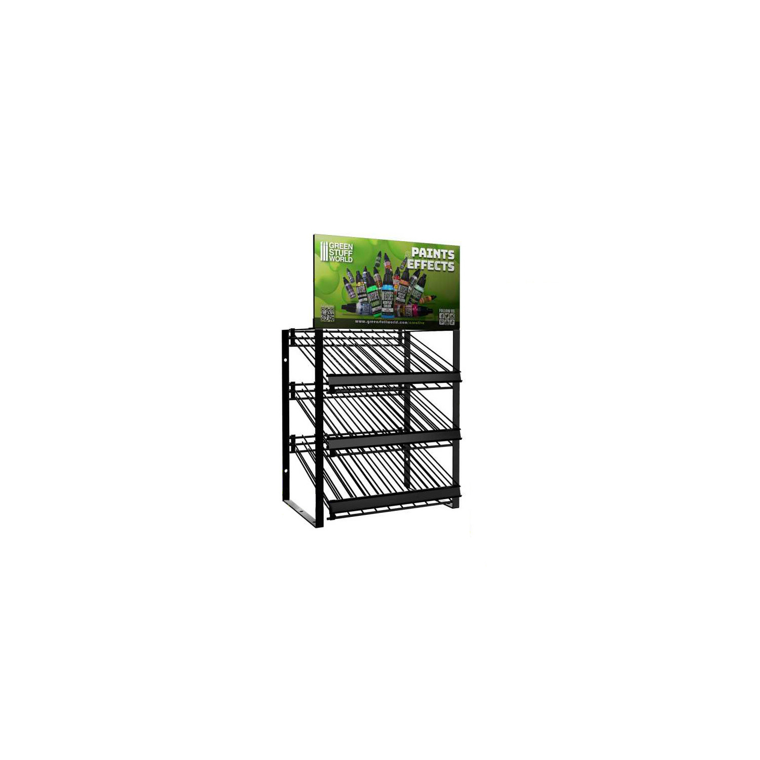 GSW Paint Display Rack - Shop display - GSW