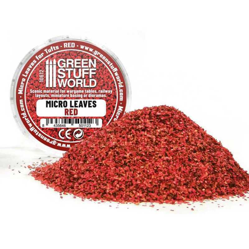 MICRO HOJAS - Mix rojo | - GSW
