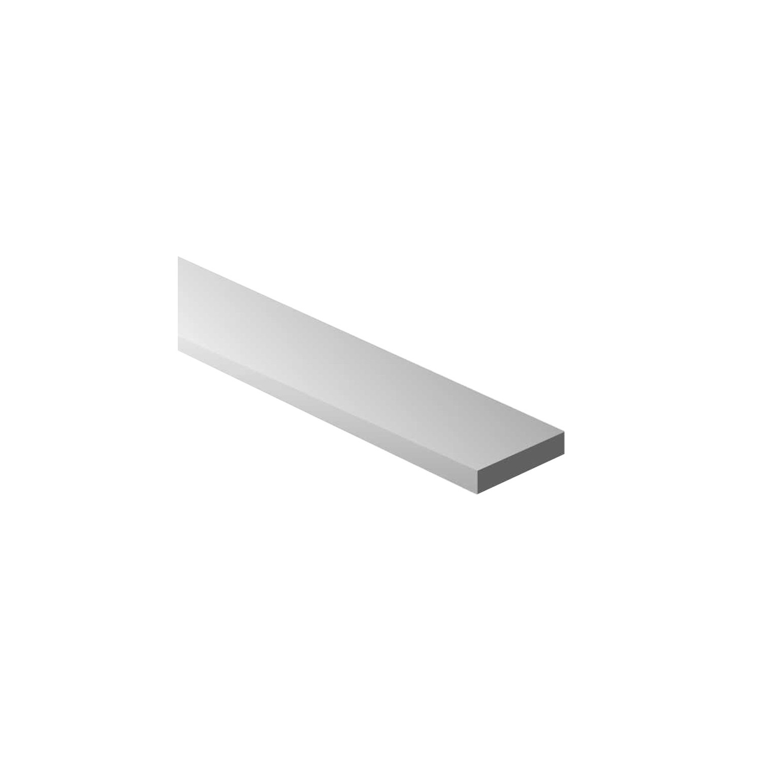 uPVC Plasticard - Profile Xtra-thin 0.25x1 mm | - GSW