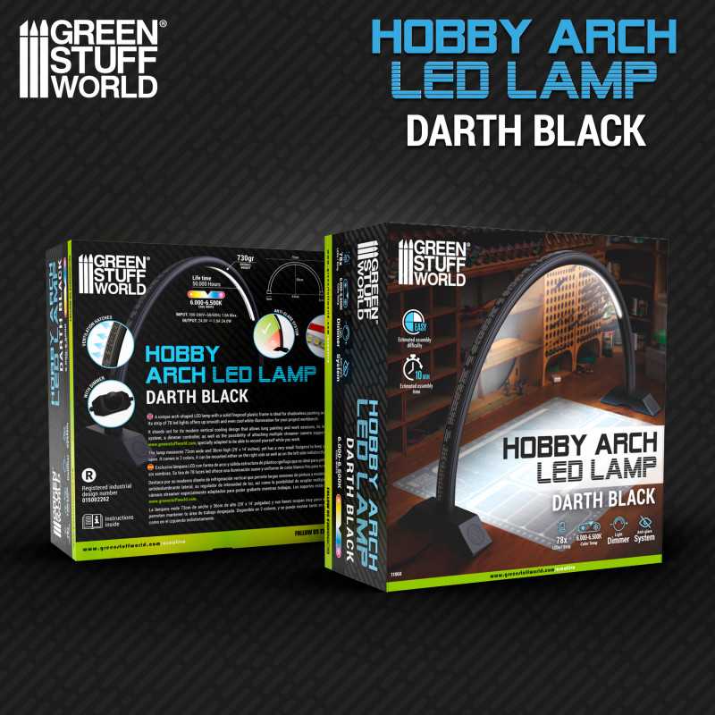 Hobby Arch LED Lamp - Darth Black | - GSW