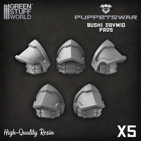 Puppet Wars - Resin Bushi Daymio Pads - GSW