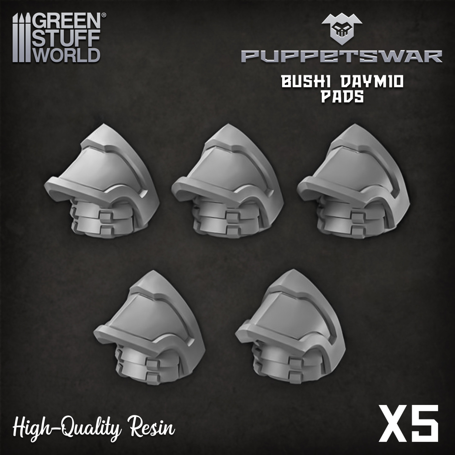 Puppet Wars - Resin Bushi Daymio Pads - GSW