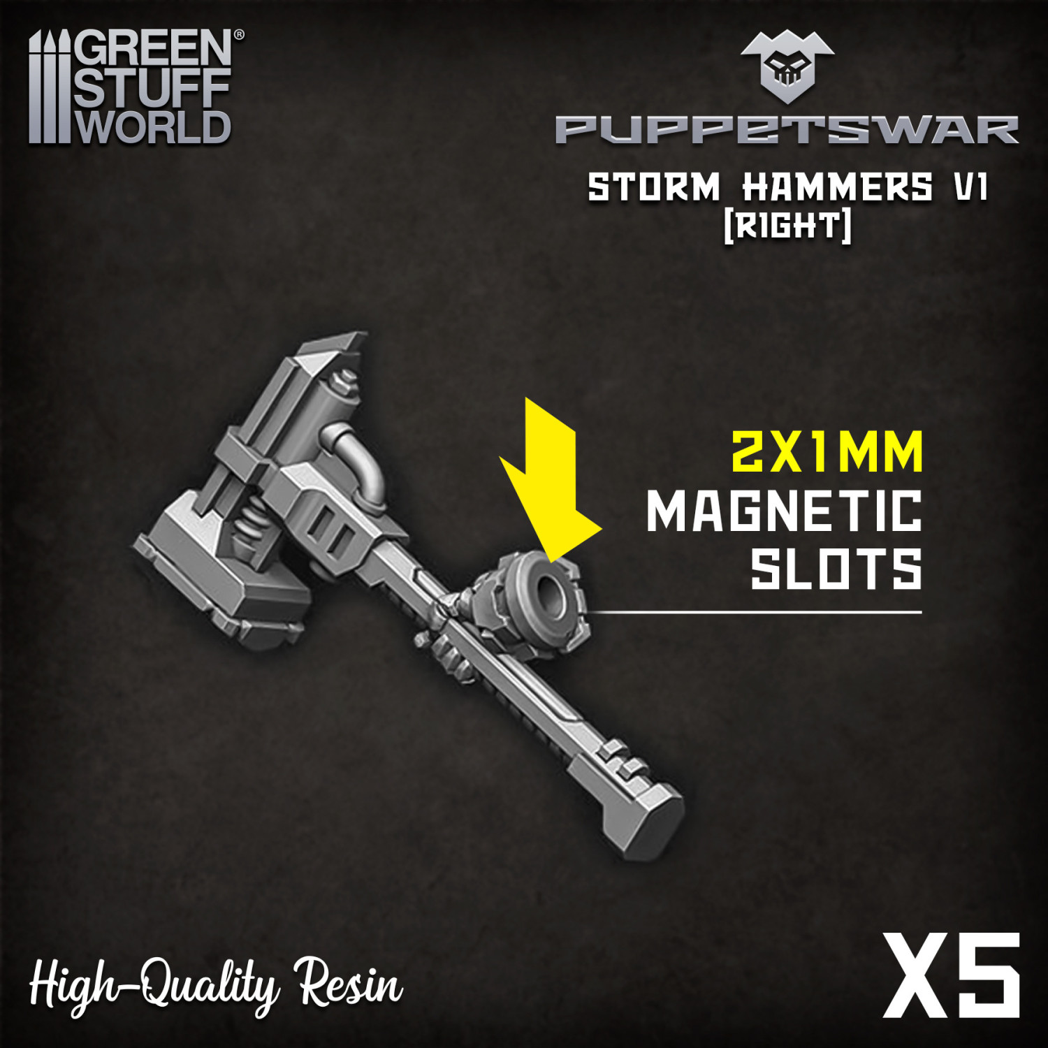 Storm Hammers Version 2 - Right | - GSW