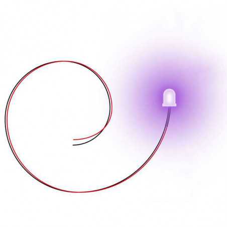 LEDs ULTRAVIOLET light - 5mm | - GSW