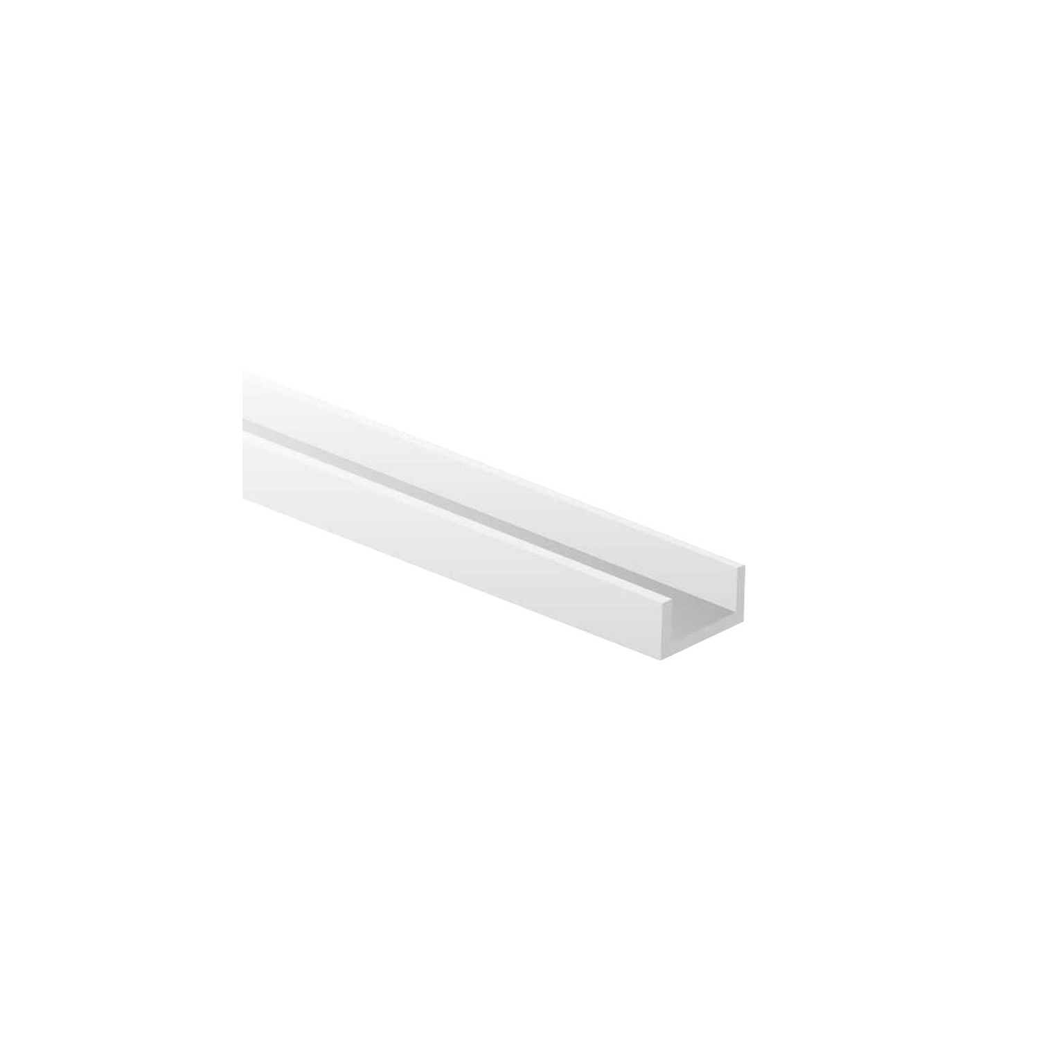 ABS Plasticard U-profile - 6x3mm | - GSW