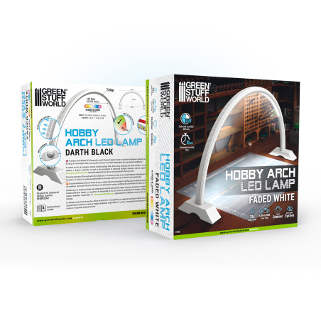 Hobby Arch LED Lamp - Faded White | - GSW