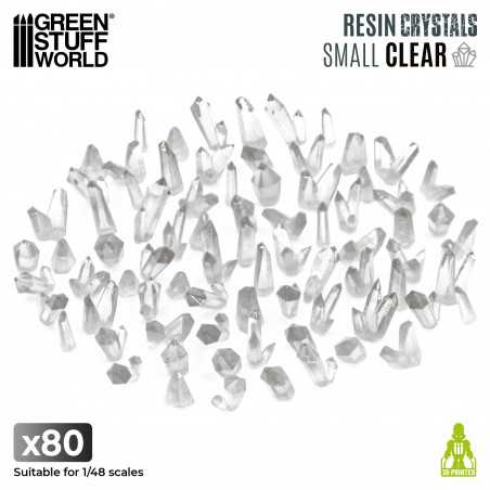 CLEAR Resin Crystals - Small - GSW