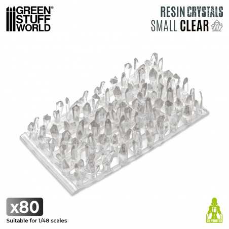 CLEAR Resin Crystals - Small - GSW