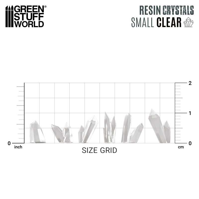 CLEAR Resin Crystals - Small - GSW