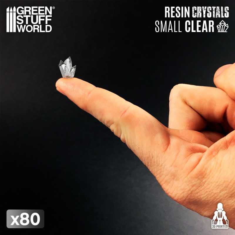 CLEAR Resin Crystals - Small - GSW