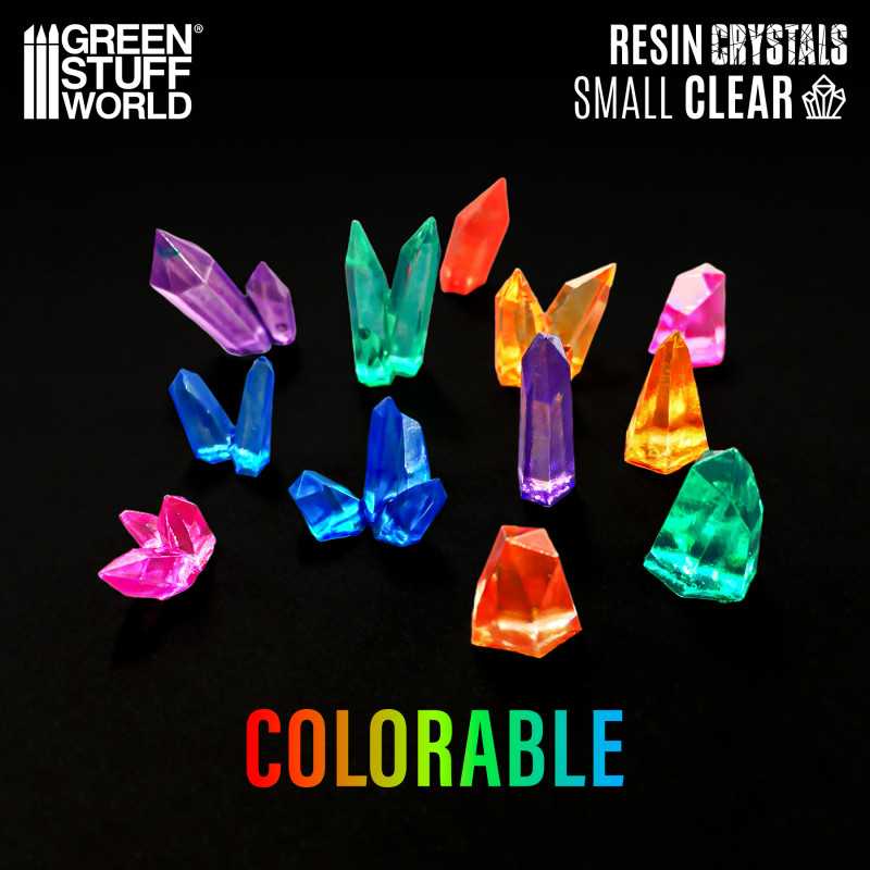 CLEAR Resin Crystals - Small - GSW