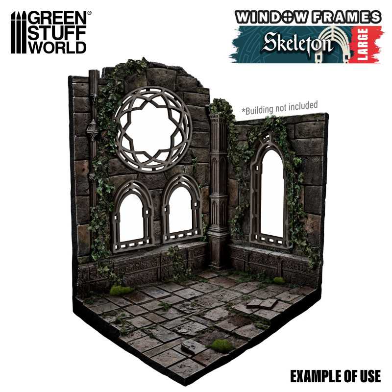 Miniature Skeleton Miniature Windows - Large - GSW