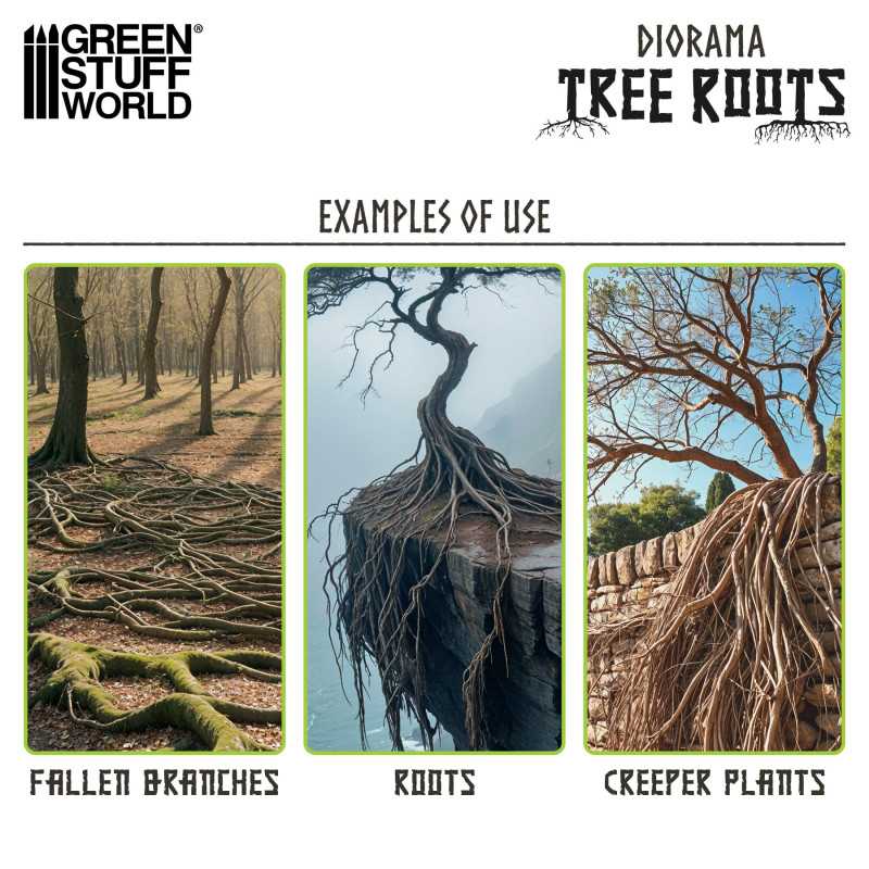 Diorama Tree Roots | Model Roots - GSW