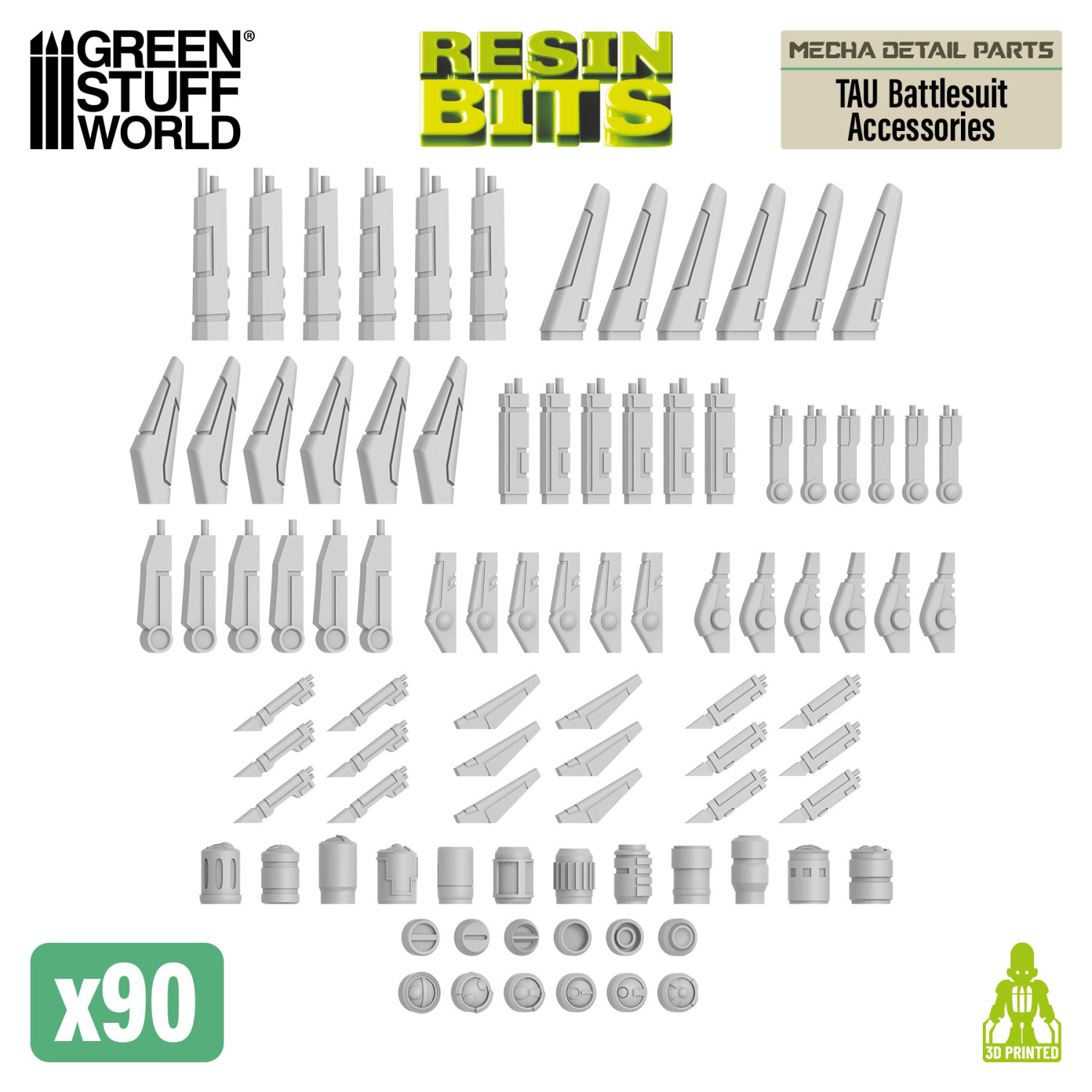 Kit conversion Mecha - Accessoires pour combinaisons TAU - GSW