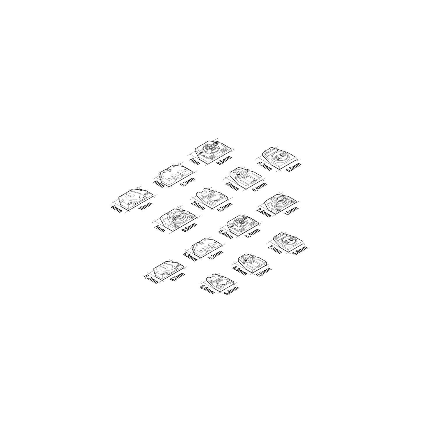 Kit Conversion Mecha - Panel Adicional Tipo 2 para Gundams - GSW