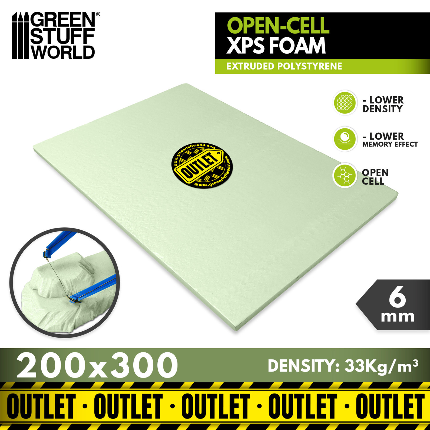 Shadow Foam TAIANJI 10-Pack Black EVA Foam Boards – 6mm Thick A4 Sheets ...