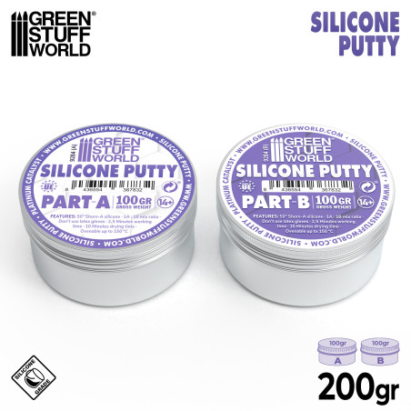 Violet Silicone Putty 200gr - GSW