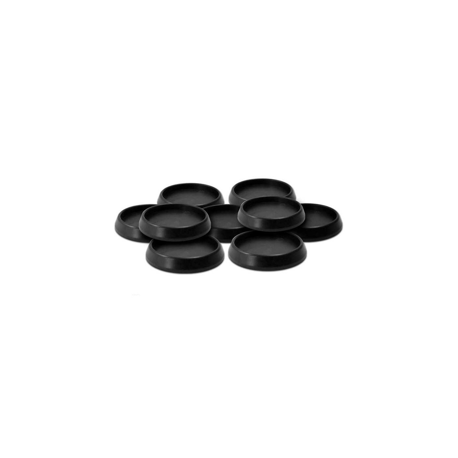 Hollow Plastic Bases - BLACK 40mm | - GSW