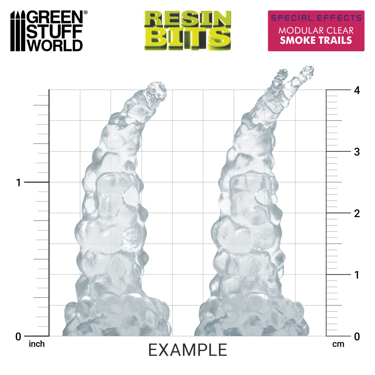 Modular Clear Smoke Trails for Jump Packs - GSW