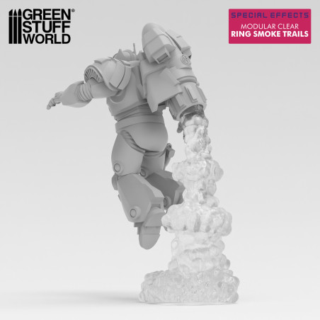 Modular Clear Ring Smoke Trails for Jump Packs 1:48 - GSW