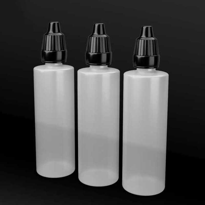Empty Dropper Bottles 60ml Pack x3 | - GSW