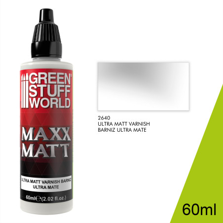 Maxx Matt Varnish 60ml - Ultramate | Ultra matte varnish - GSW