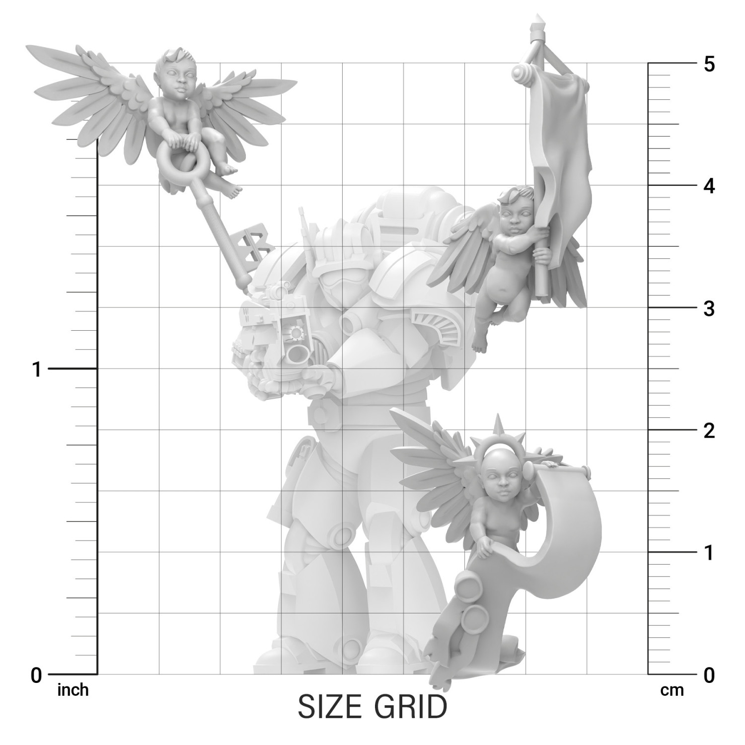 Cherubs 40k - Angel Cherubs compatible Warhammer - GSW