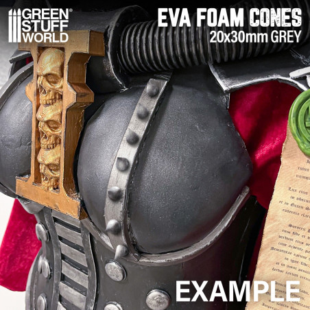 EVA foam cones 30mm for cosplay - GSW