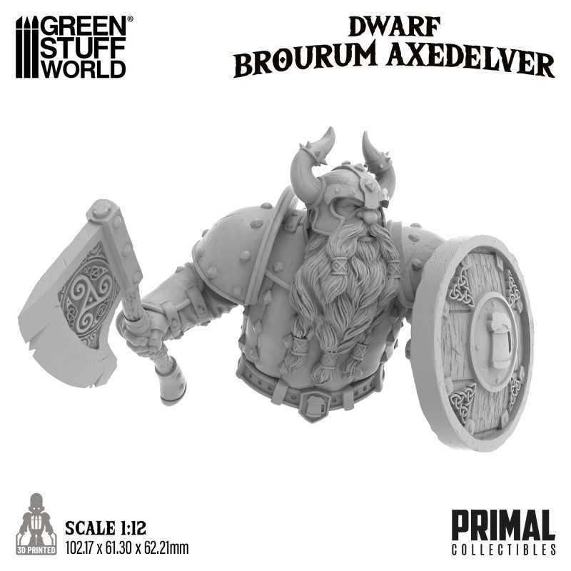 PRIMAL Collectibles - Dwarf Brourum Axedelver - GSW