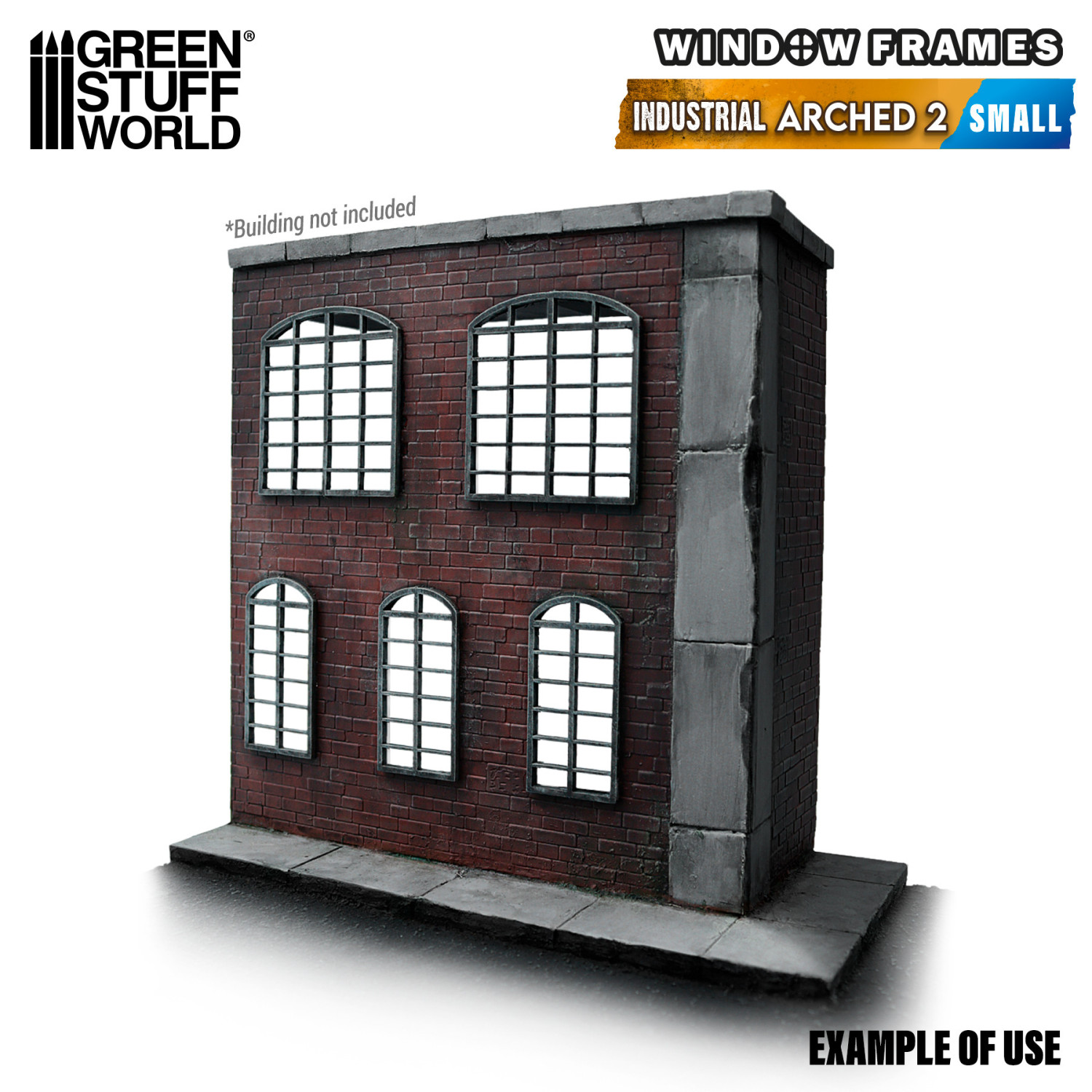 Industrial Arched Miniature Windows - Small (type 2) - GSW