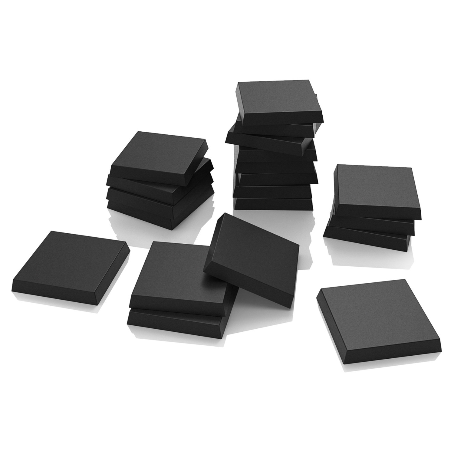 Plastic Square Bases 20mm | - GSW