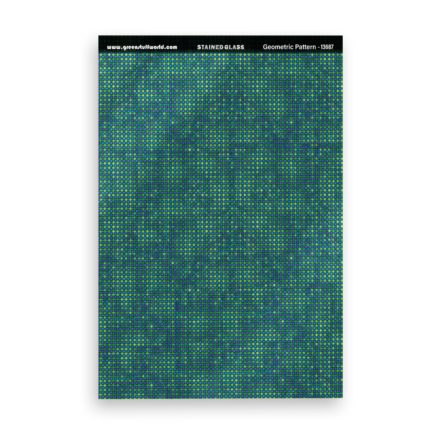 Geometric Pattern Stained Glass - GSW
