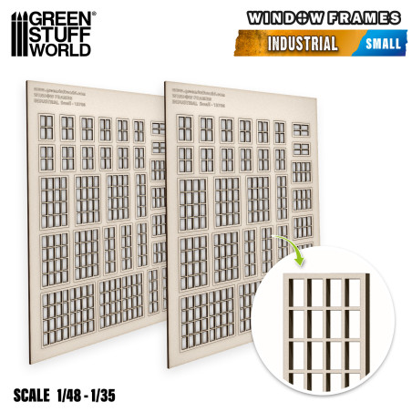 Industrial Miniature Windows - Small - GSW