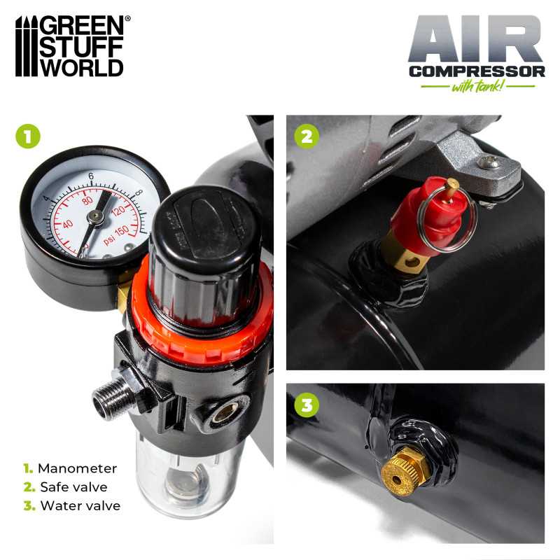 Compressore con Serbatoio a secco - GSW