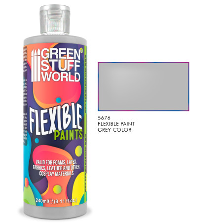 Flexible Paint Gray | Flexi Paints Grey 240ml - GSW