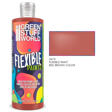 Peinture souple Rouge brun | Peinture flexible - GSW