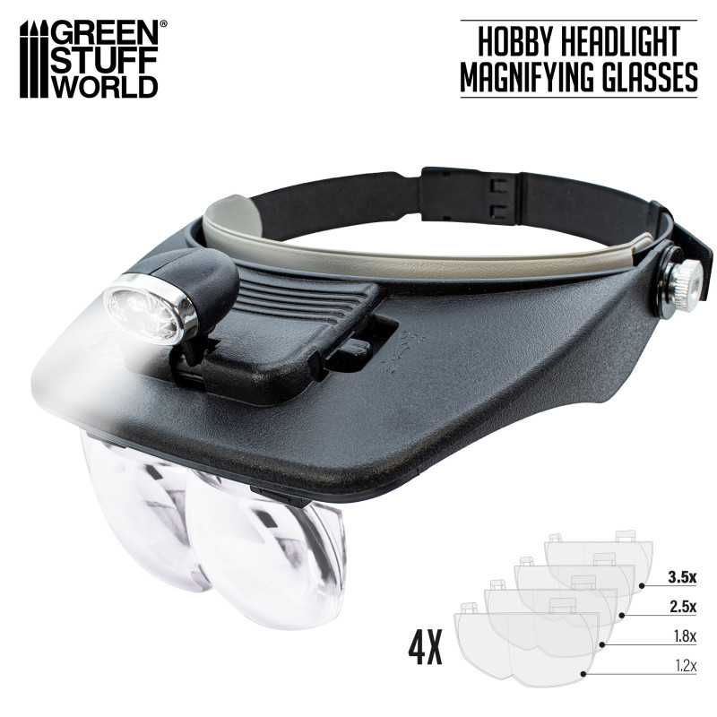 Magnifying glasses with light for hobbies - GSW
