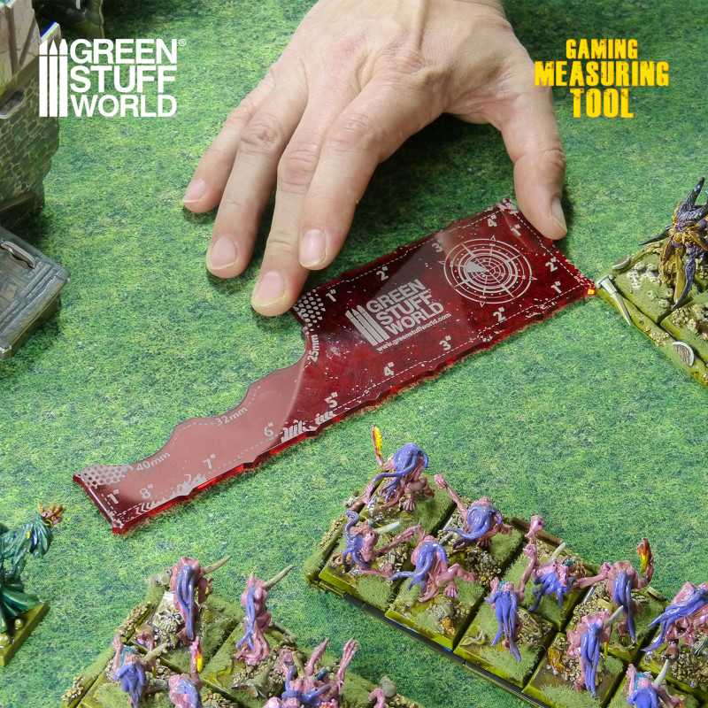 Gaming Measuring Tool - Red 8 inches | - GSW