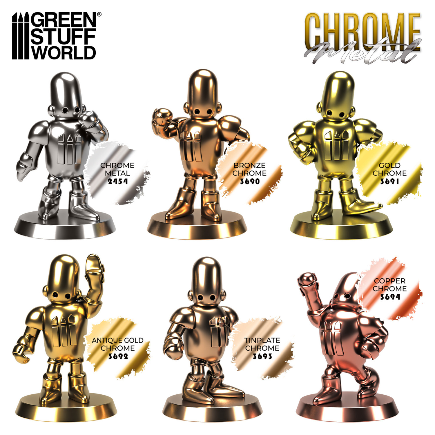 Chrome Paint - COPPER 17ml - GSW