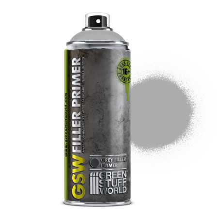 Spray Apprêt Garnissant Gris 400ml - GSW