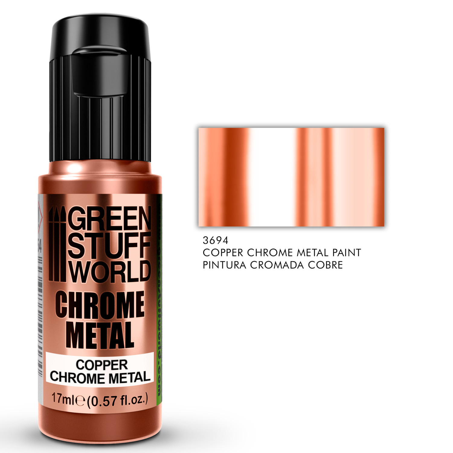 Chrome Paint - COPPER 17ml | - GSW